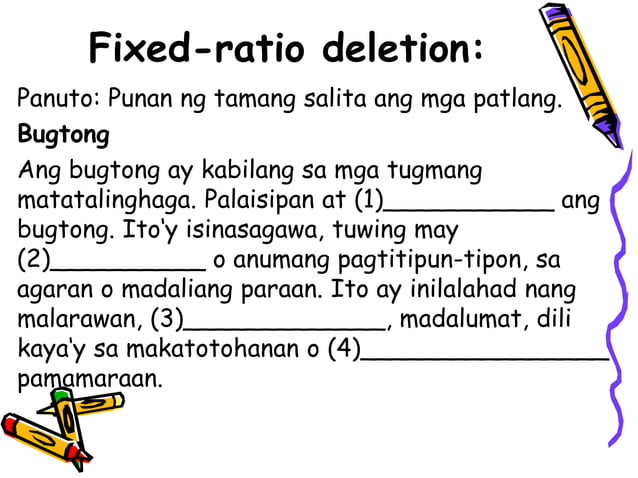 Mga uri ng pagsusulit ayon sa pamamaraan | PPTX