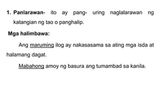 Mga Uri ng Pang- uri | PPTX