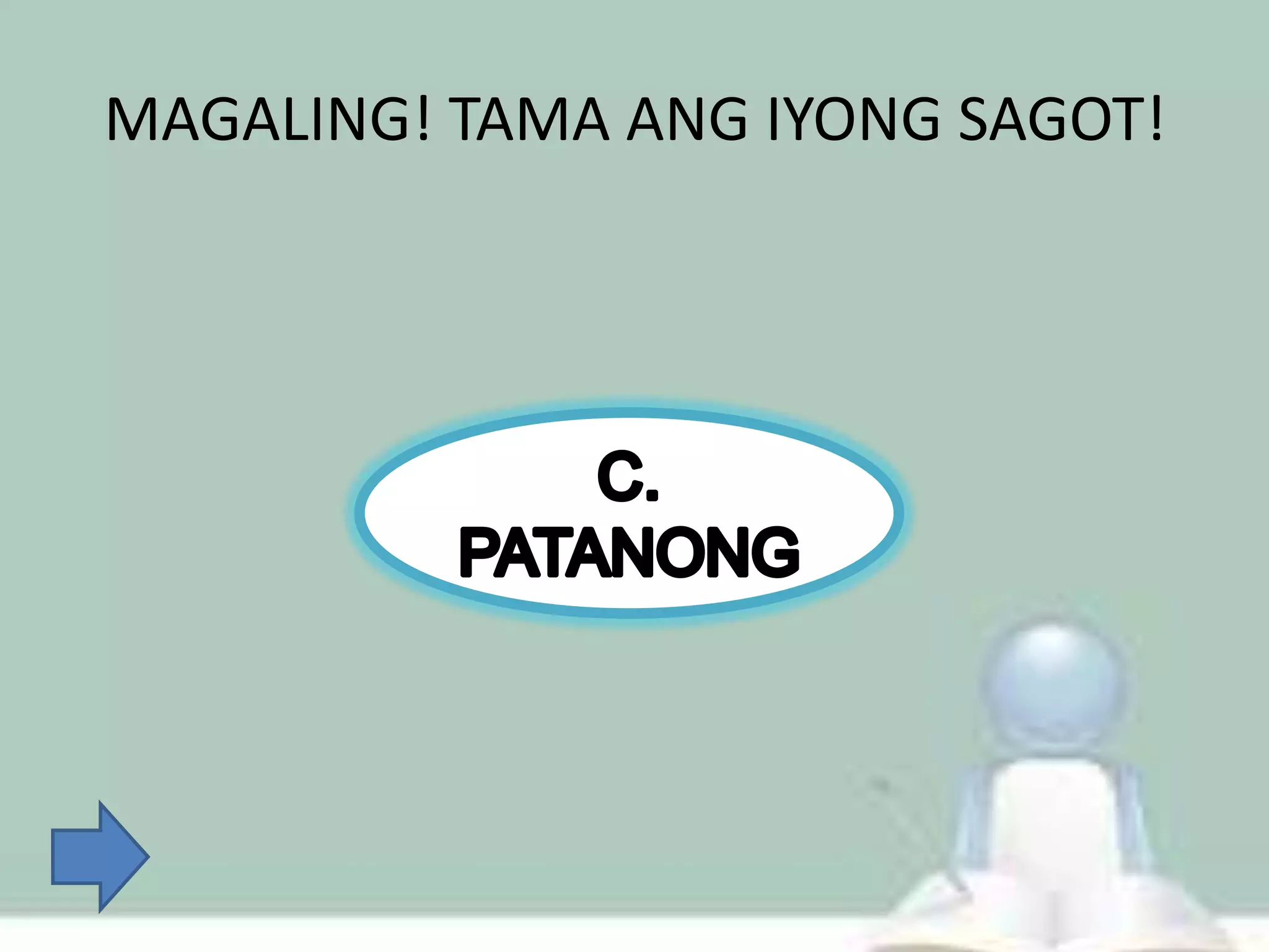 Mga Uri ng Pangungusap Ayon sa Gamit (Filipino I) | PPTX