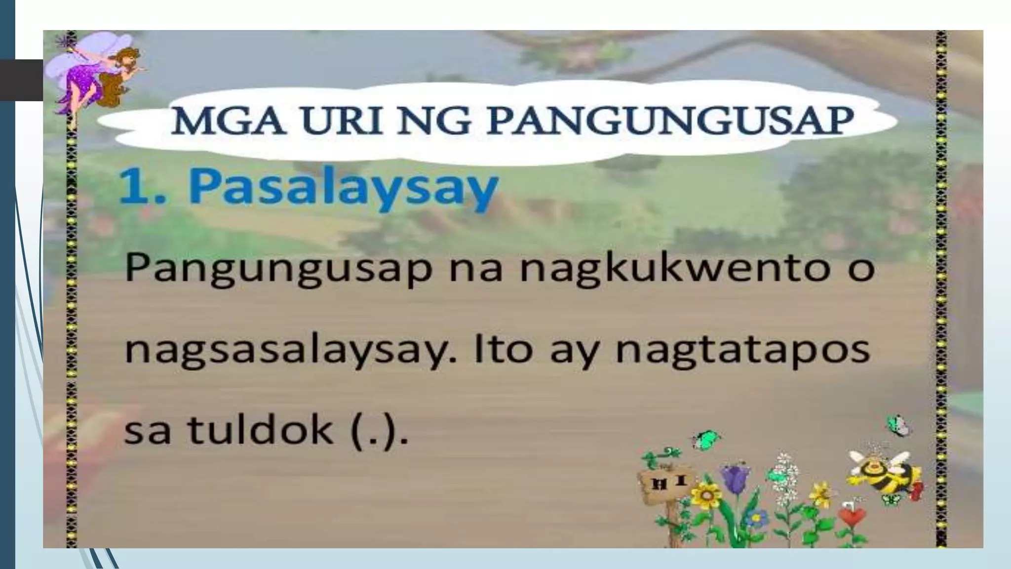 Mga Uri ng Pangungusap | PPTX