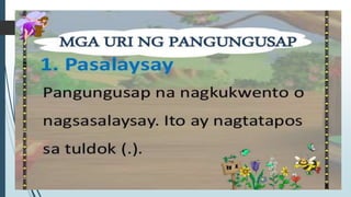 Mga Uri ng Pangungusap | PPTX