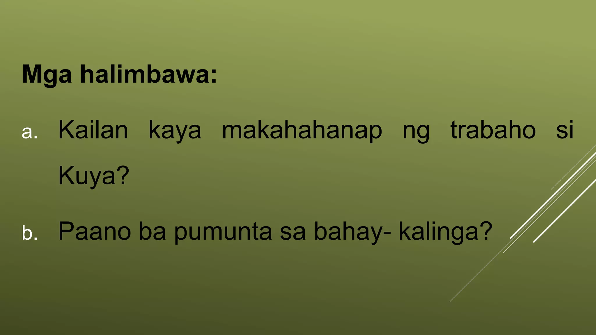 Mga Uri ng Pangungusap Ayon sa Gamit | PPT Mga Uri ng Pangungusap Ayon sa Gamit | PPT