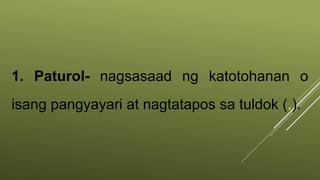 Mga Uri ng Pangungusap Ayon sa Gamit | PPT