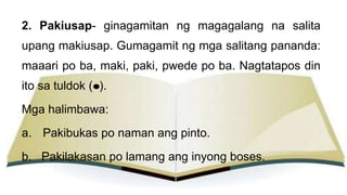 Mga uri ng Pangungusap Ayon sa Gamit | PPTX