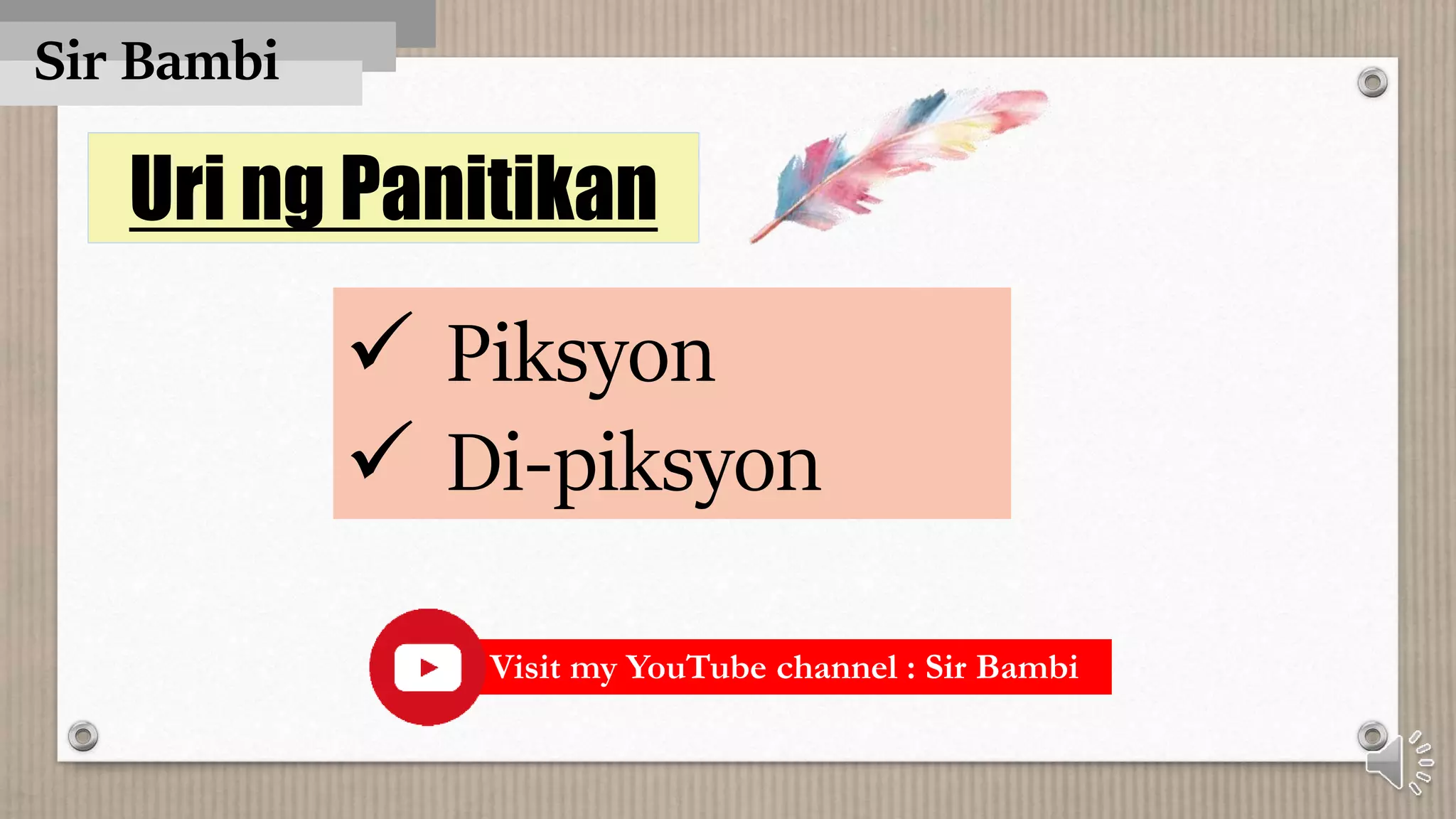Mga Uri ng Panitikan | PPTX