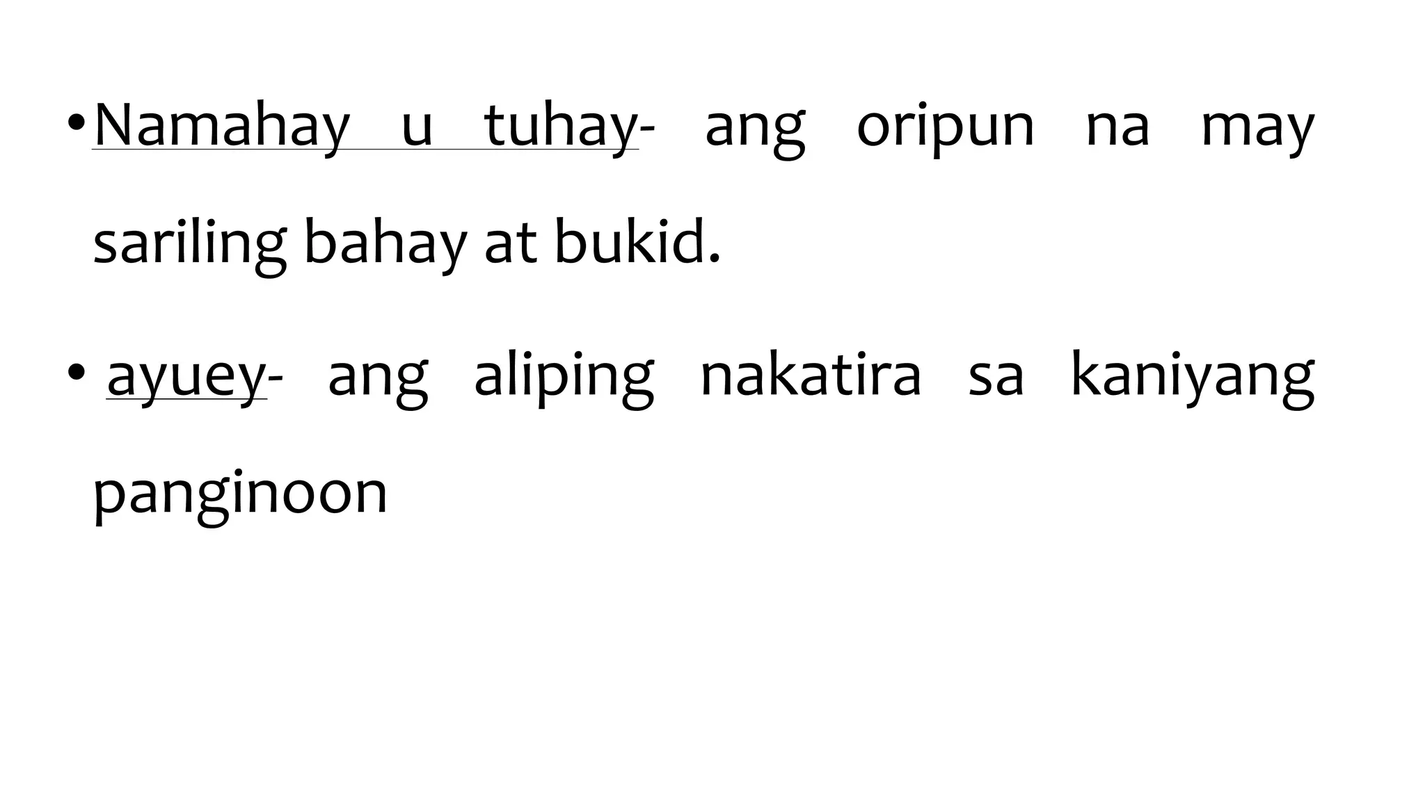 Mga Uring Panlipunan sa Barangay at Sultanato | PPTX