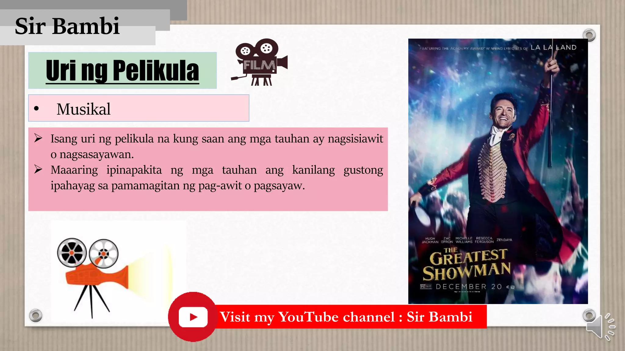 Mga Uri ng Pelikula | PPTX