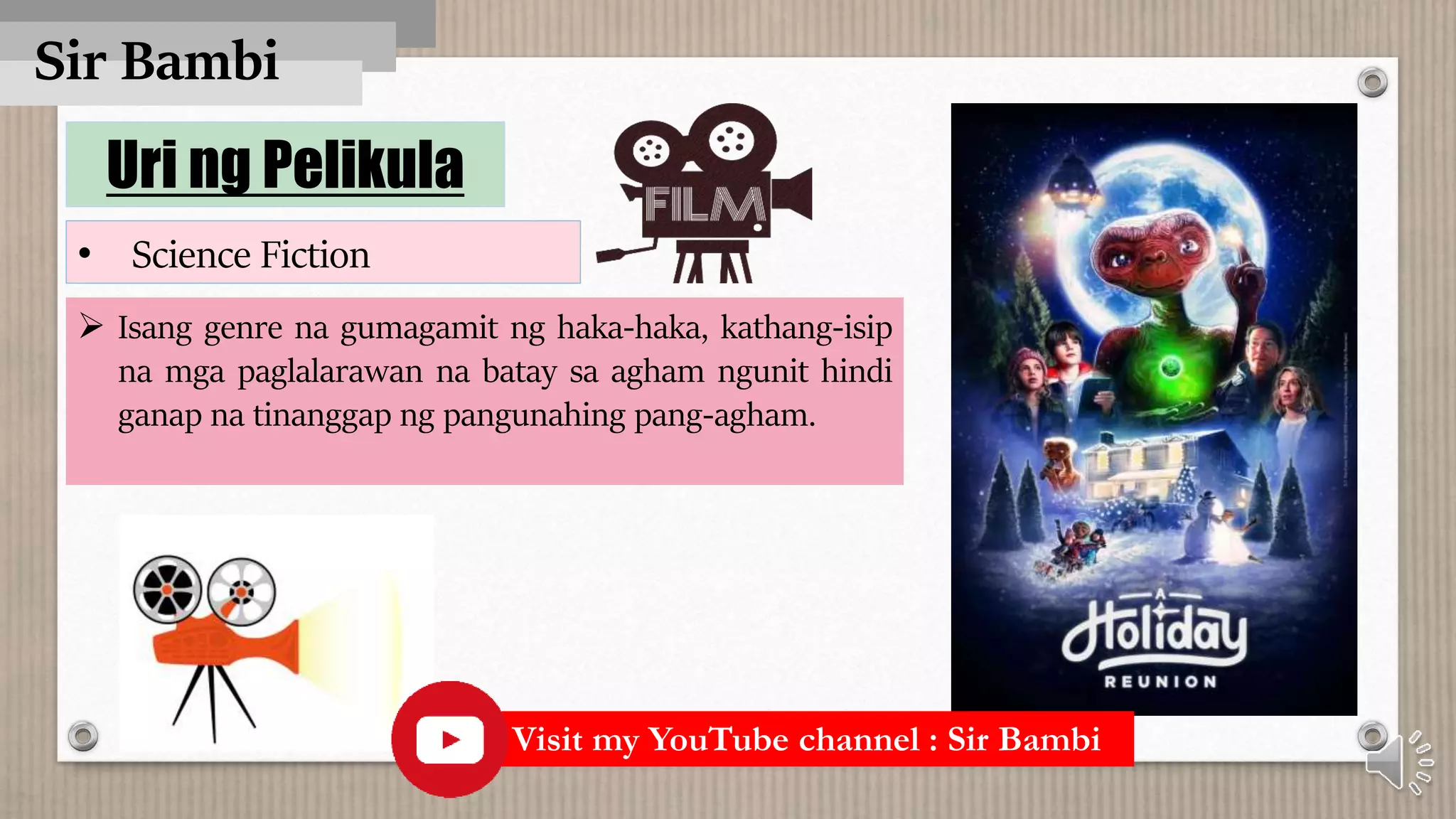 Mga Uri ng Pelikula | PPTX