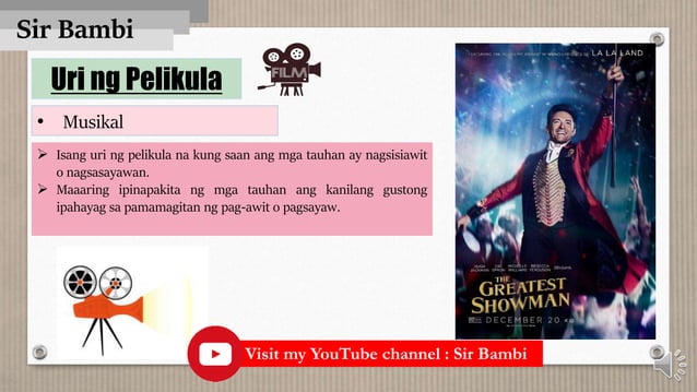 Mga Uri ng Pelikula | PPTX