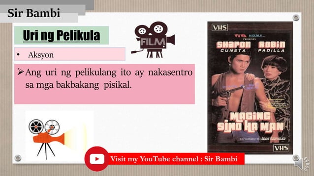 Mga Uri ng Pelikula | PPTX