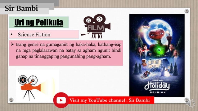 Mga Uri ng Pelikula | PPTX