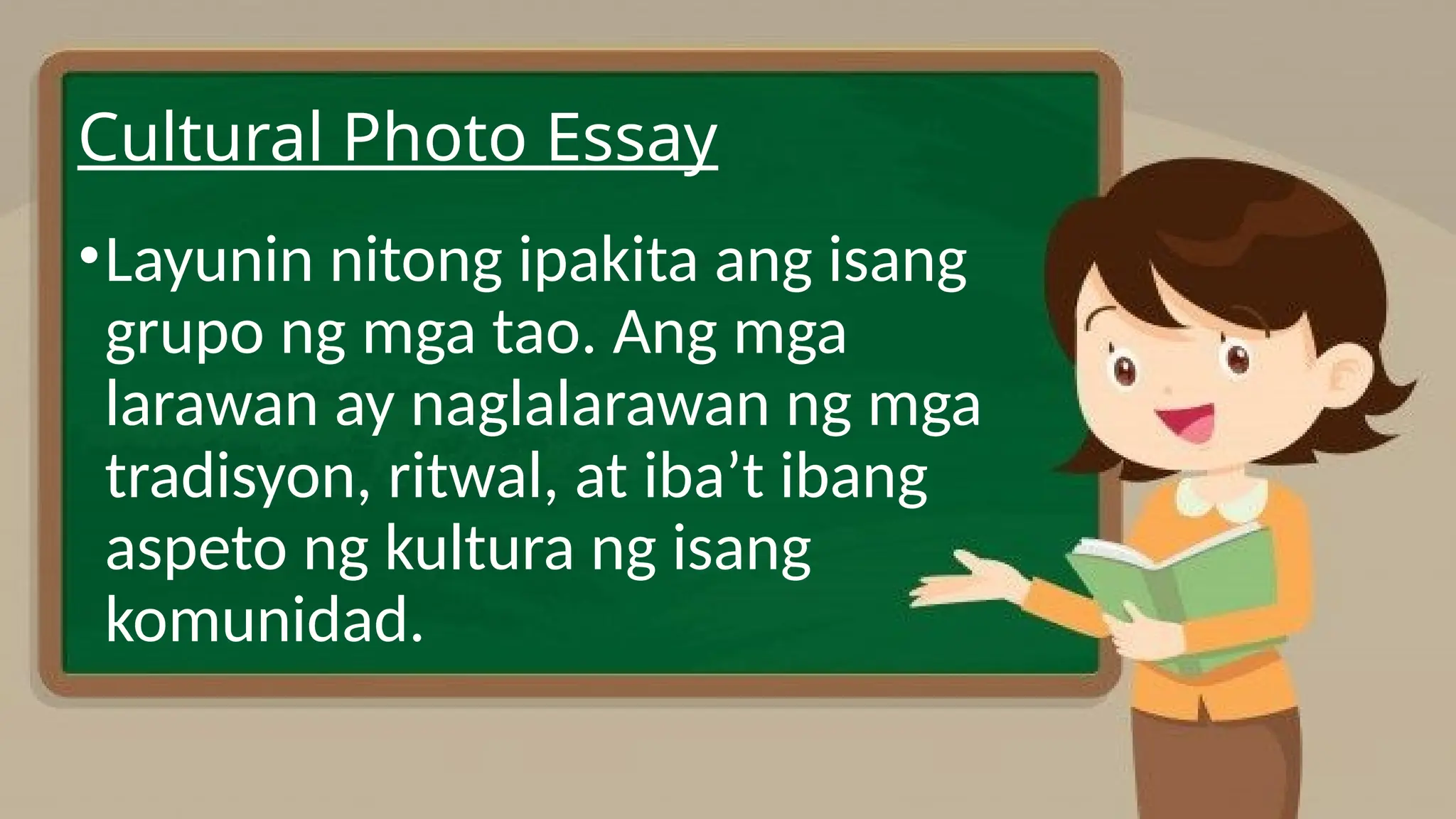 Mga Uri ng Pictorial Essay at mga hakbang | PPTX