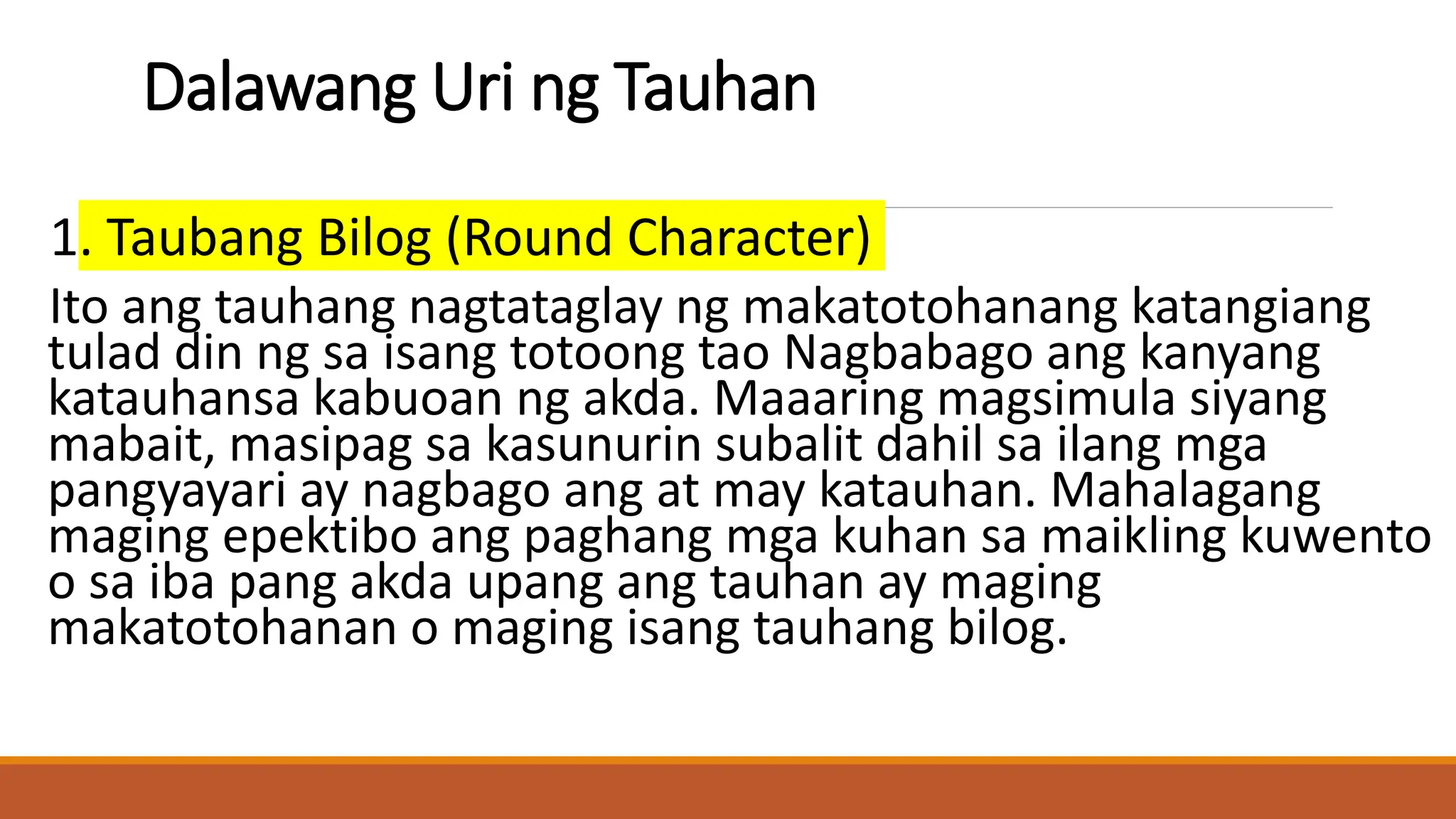 MGA URI NG TAUHAN NG MAIKLING KUWENTO.pptx