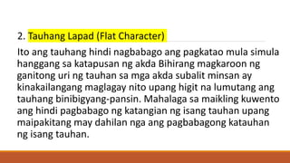 MGA URI NG TAUHAN NG MAIKLING KUWENTO.pptx