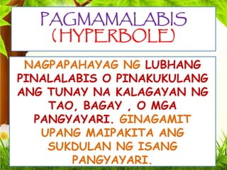 Mga uri ng tayutay | PPTX