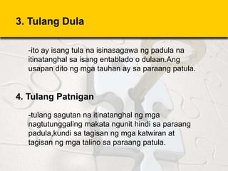 Mga uri ng tula | PPTX
