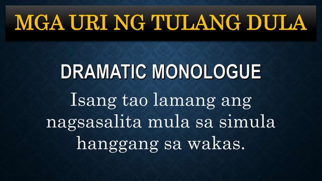 MGA URI NG TULA | PPTX