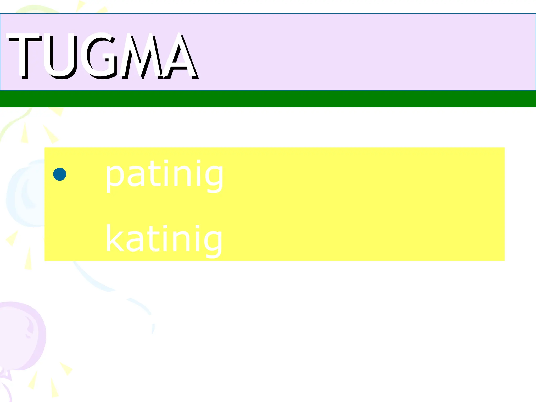 Mga Uri ng Tula.ppt ARALIN SA FILIPINO GRADE 8 | PPT