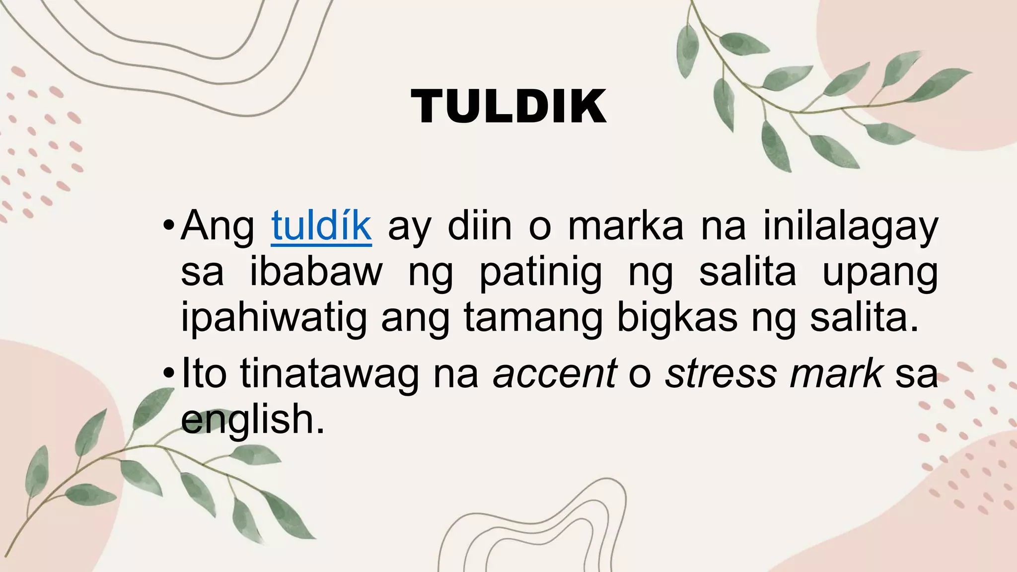 MGA URI NG TULDIK AT TRANSKRIPSYON.pptx