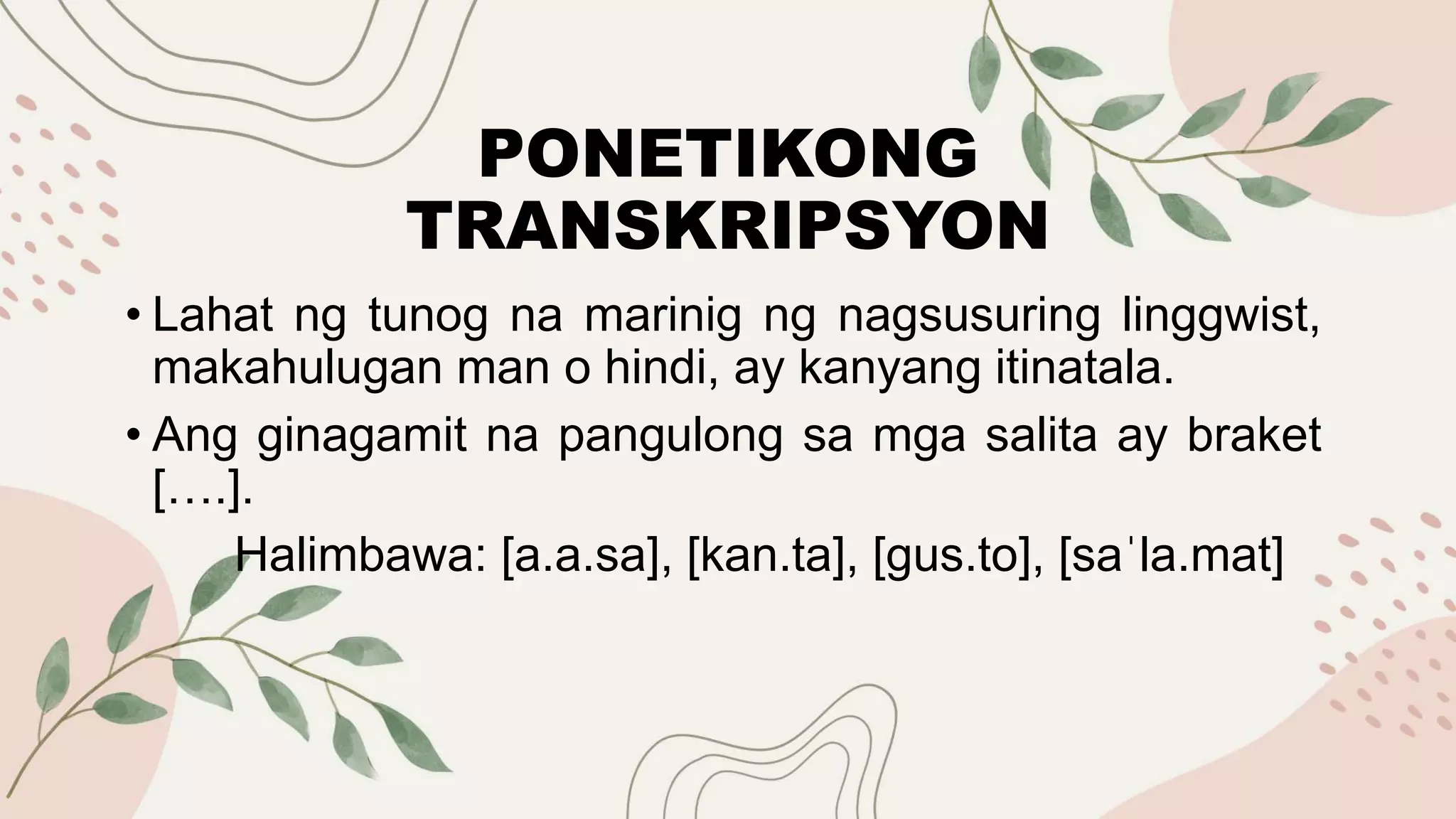 MGA URI NG TULDIK AT TRANSKRIPSYON.pptx