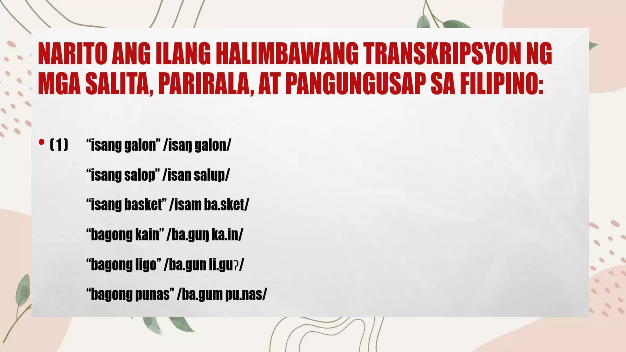 MGA URI NG TULDIK AT TRANSKRIPSYON.pptx