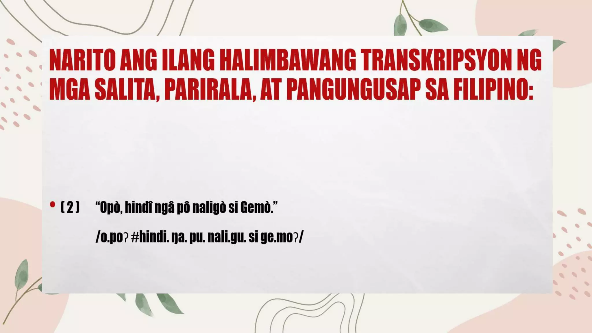 MGA URI NG TULDIK AT TRANSKRIPSYON.pptx