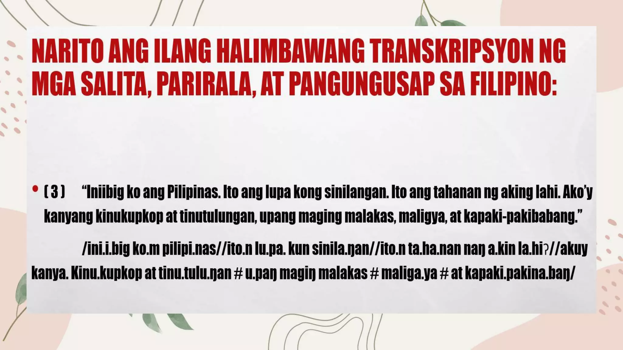 MGA URI NG TULDIK AT TRANSKRIPSYON.pptx