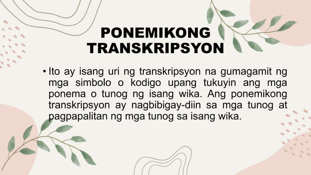 MGA URI NG TULDIK AT TRANSKRIPSYON.pptx