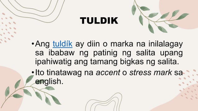 MGA URI NG TULDIK AT TRANSKRIPSYON.pptx