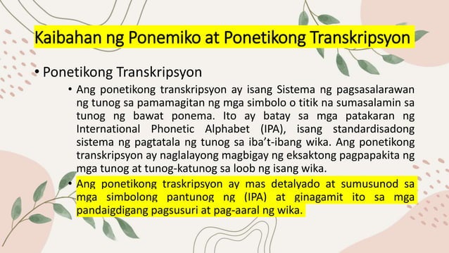 MGA URI NG TULDIK AT TRANSKRIPSYON.pptx