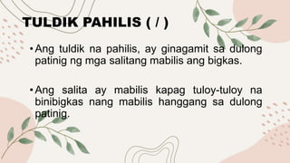 MGA URI NG TULDIK AT TRANSKRIPSYON.pptx