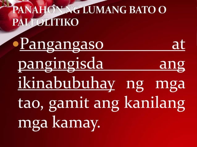 Mga yugto ng pagunlad ng sinaunang tao. (Paleolitiko,Meso,Neo at Metal ...