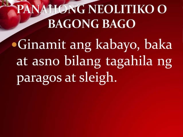 Mga yugto ng pagunlad ng sinaunang tao. (Paleolitiko,Meso,Neo at Metal ...
