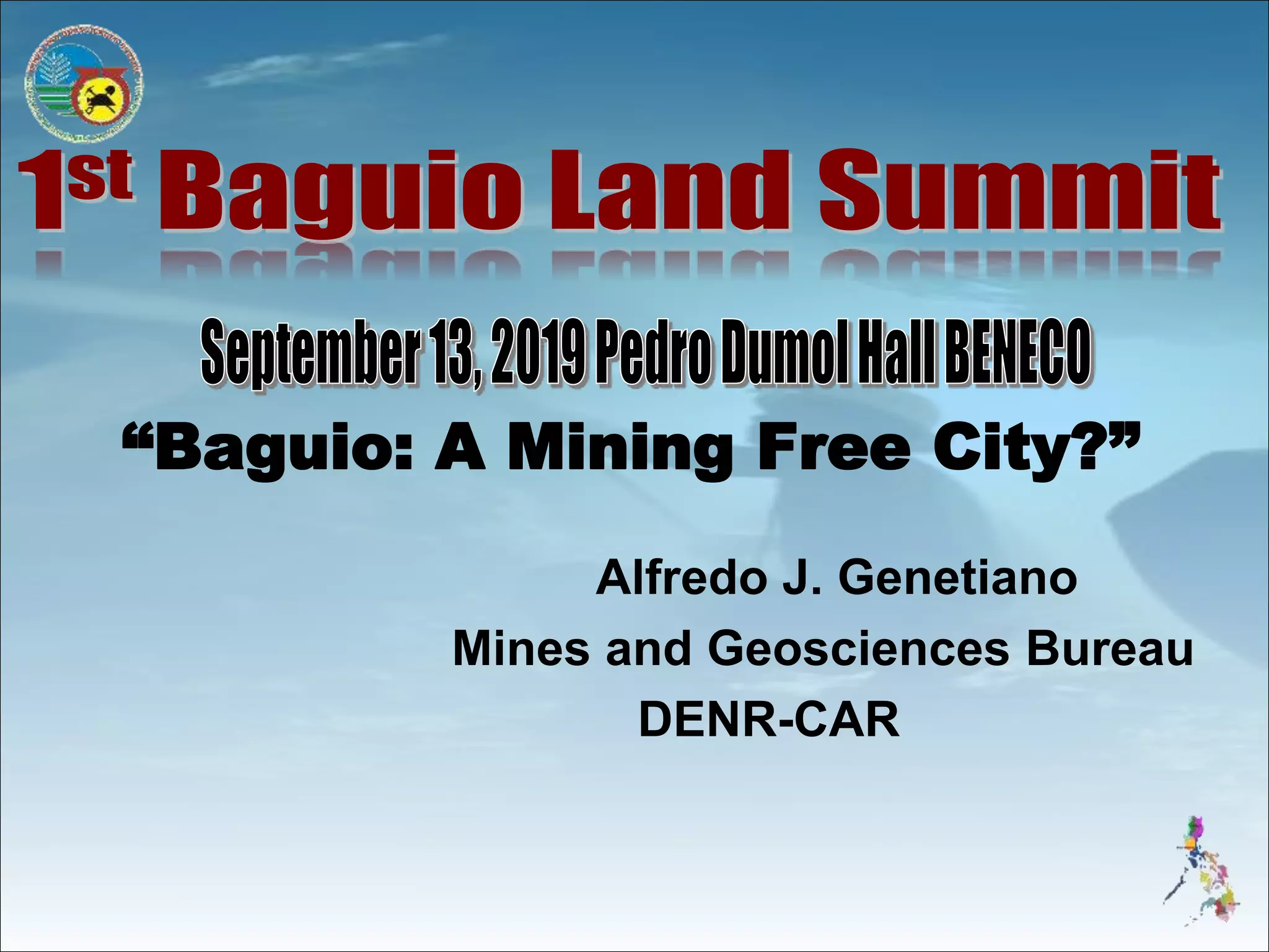 Baguio: A Mining Free City? | PPT