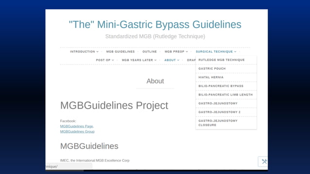 Mgb cancer & MGB Guidelines | PPT