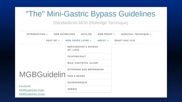 Mgb cancer & MGB Guidelines | PPT