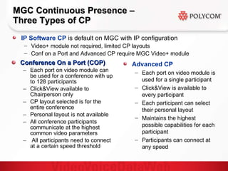 MGC 7.0 Sales Presentation Outline | PPT