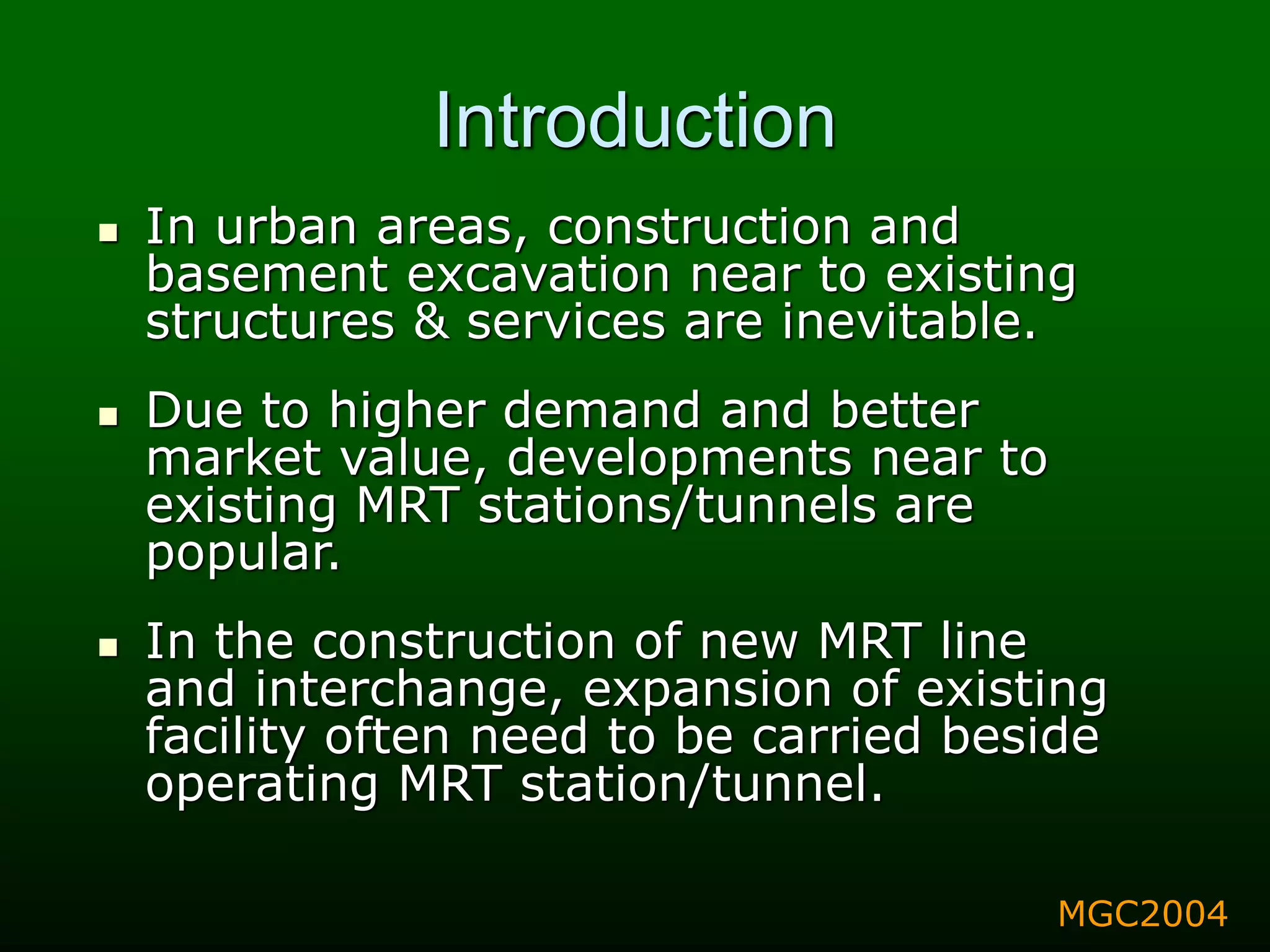 Real Time Monitoring Systems for Tunnels & Deep Excavation Projects | PDF