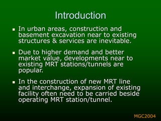 Real Time Monitoring Systems for Tunnels & Deep Excavation Projects | PDF