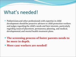 Mgd 120 foster care ppt | PPT