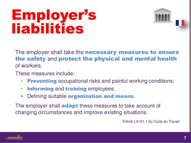 CSR: Responsibility towards employees