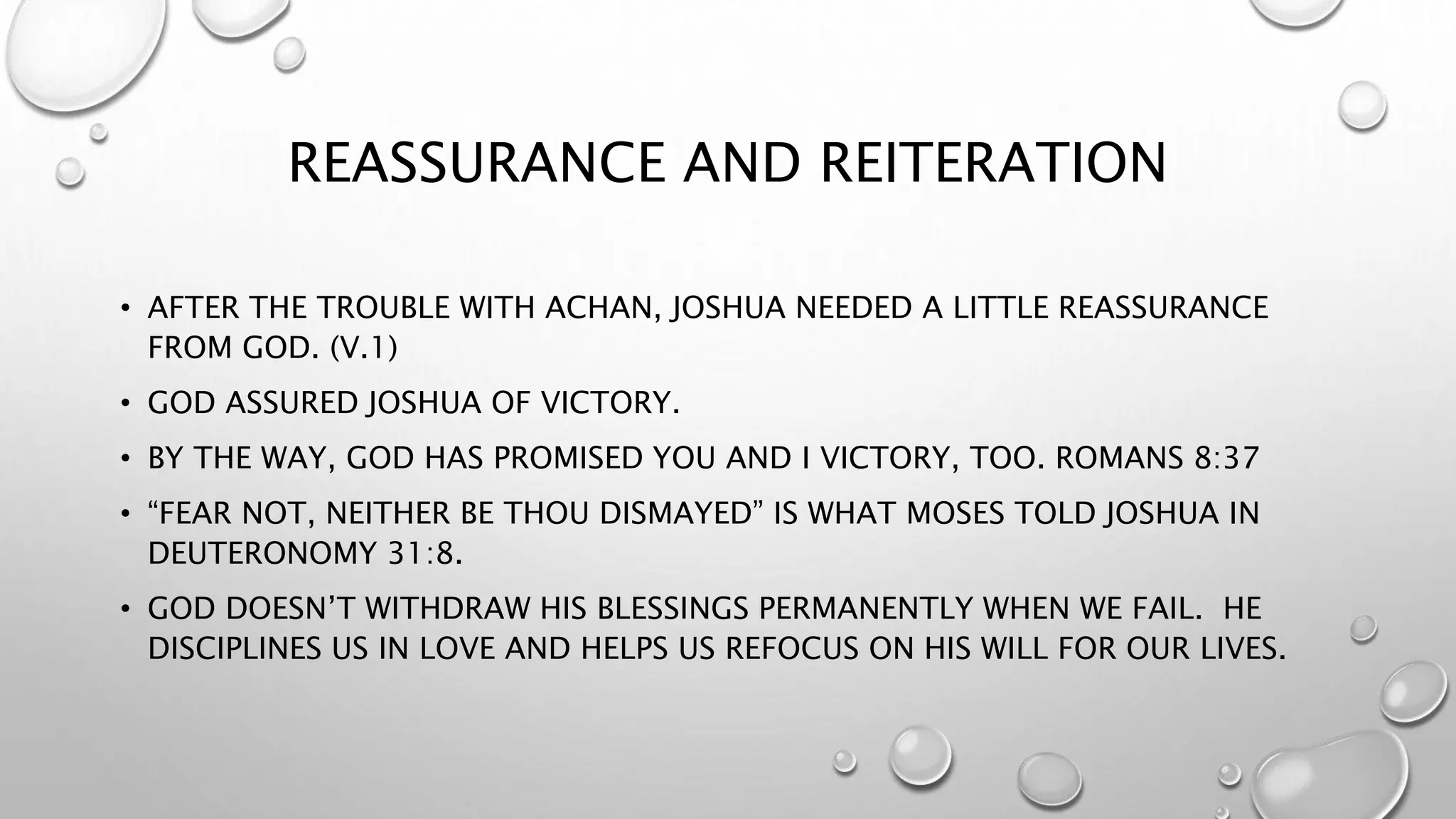 Experiencing victory god’s way | PPTX