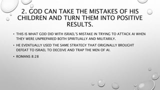 Experiencing victory god’s way | PPTX