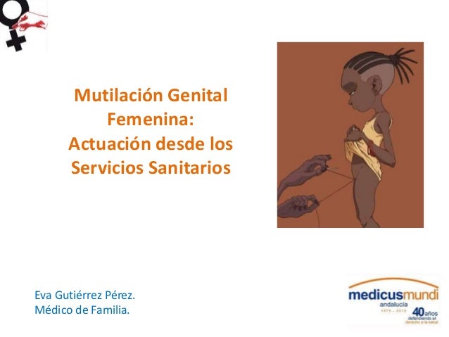 Mutilación genital femenina: Actuación en los servicios sanitarios