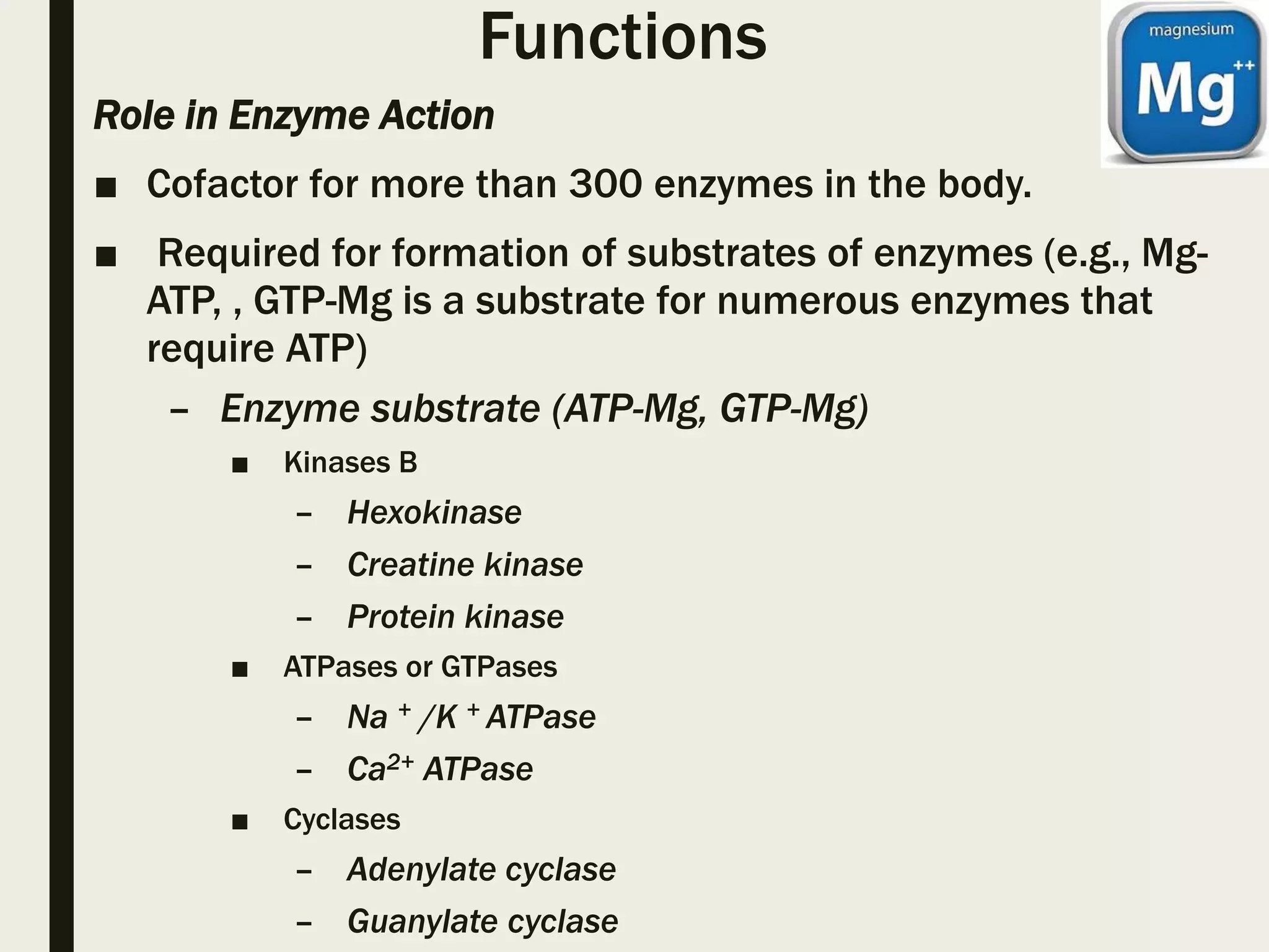 Magnesium for class | PPTX