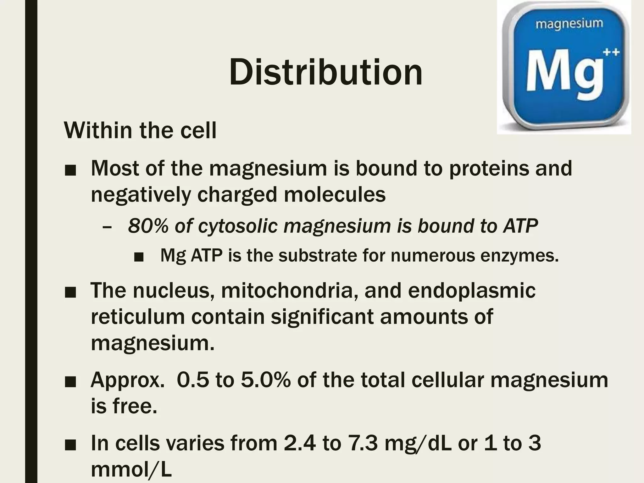 Magnesium for class | PPTX
