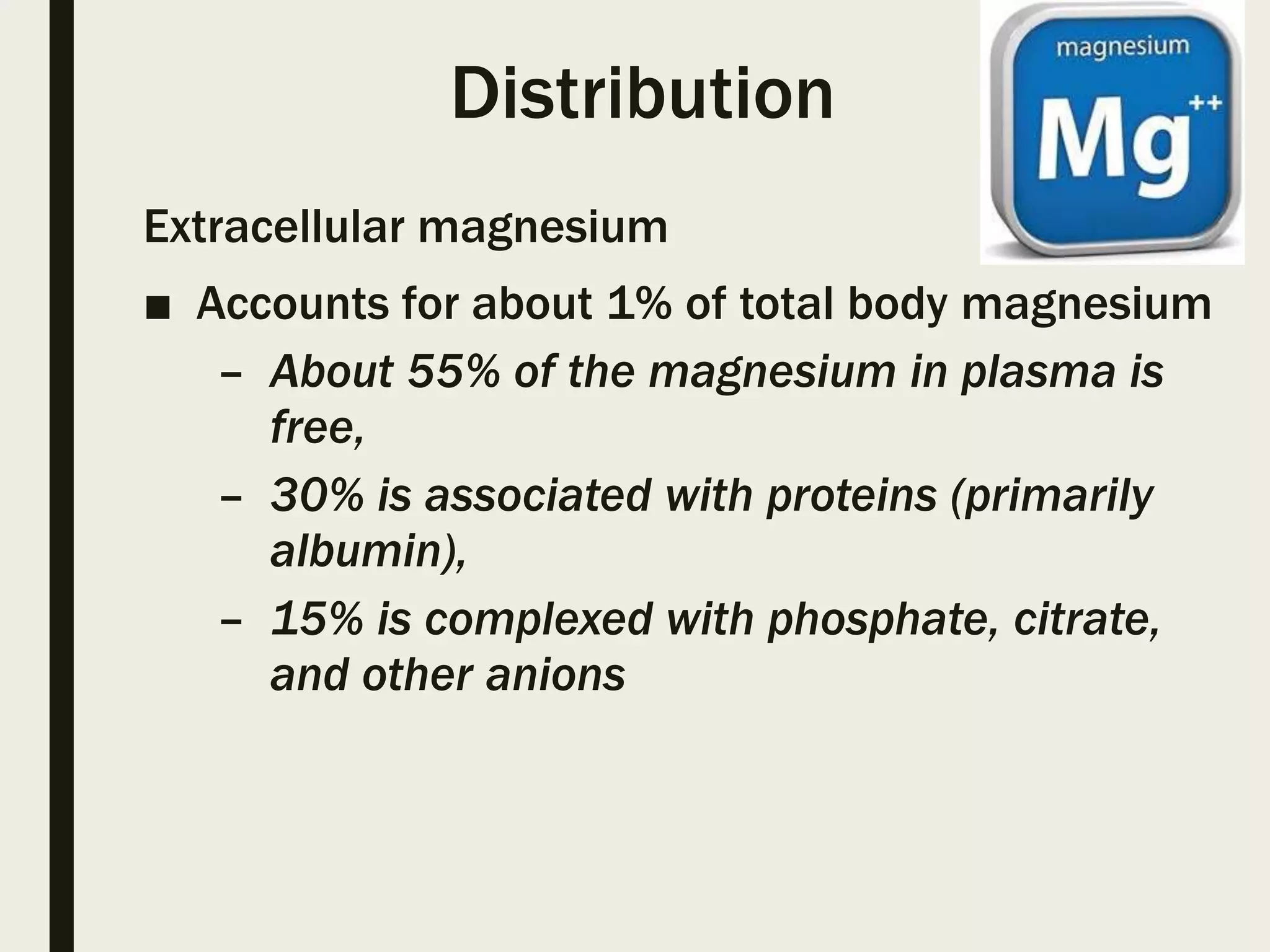 Magnesium for class | PPTX