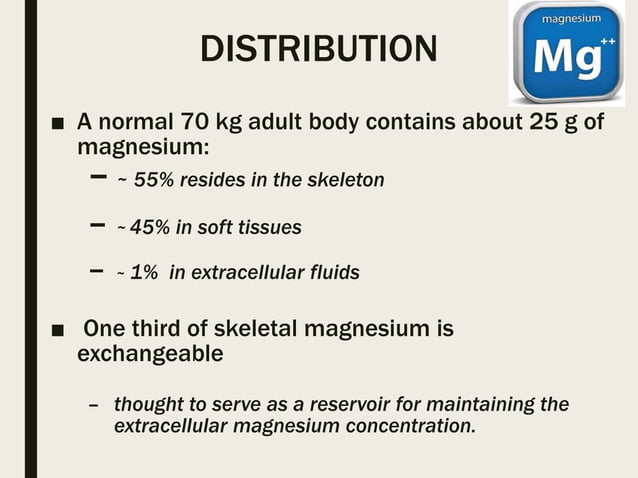 Magnesium for class | PPTX