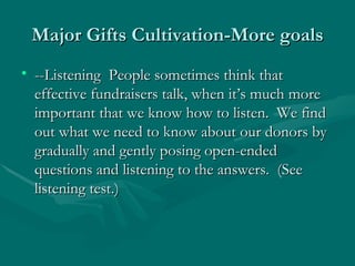 Major Gifts Fundraising | PPT