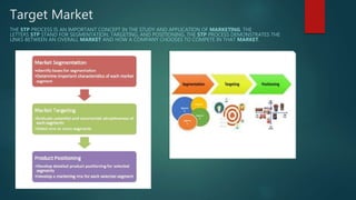 Market Segmentation,Marketing mix, Market Target | PPT